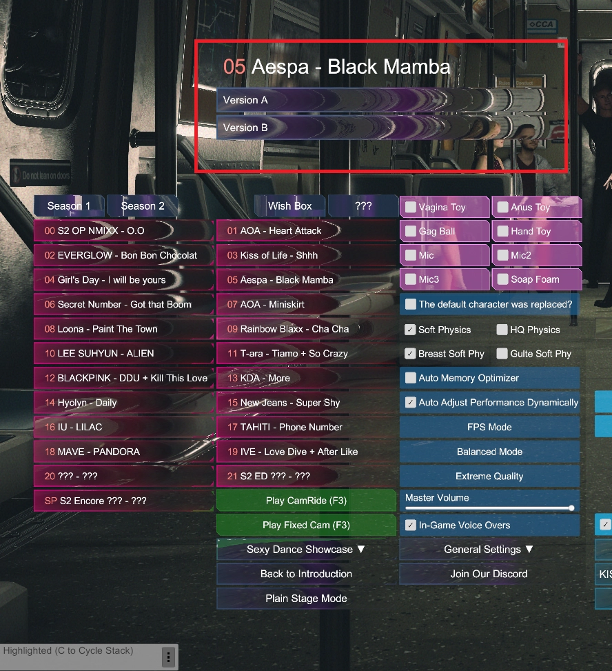 VaM Produce 69 1.01 RC3,VaM Produce 69 Season 1+2 1.10 RC2,Shadow Venom ...